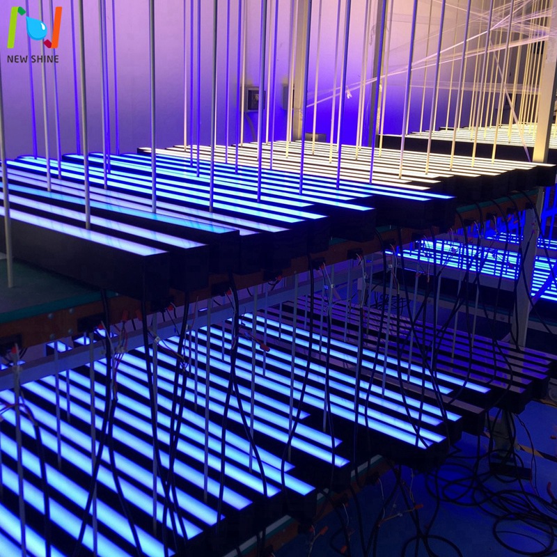 commercial LED linear lights,suspended led lights,linear pendant light ...