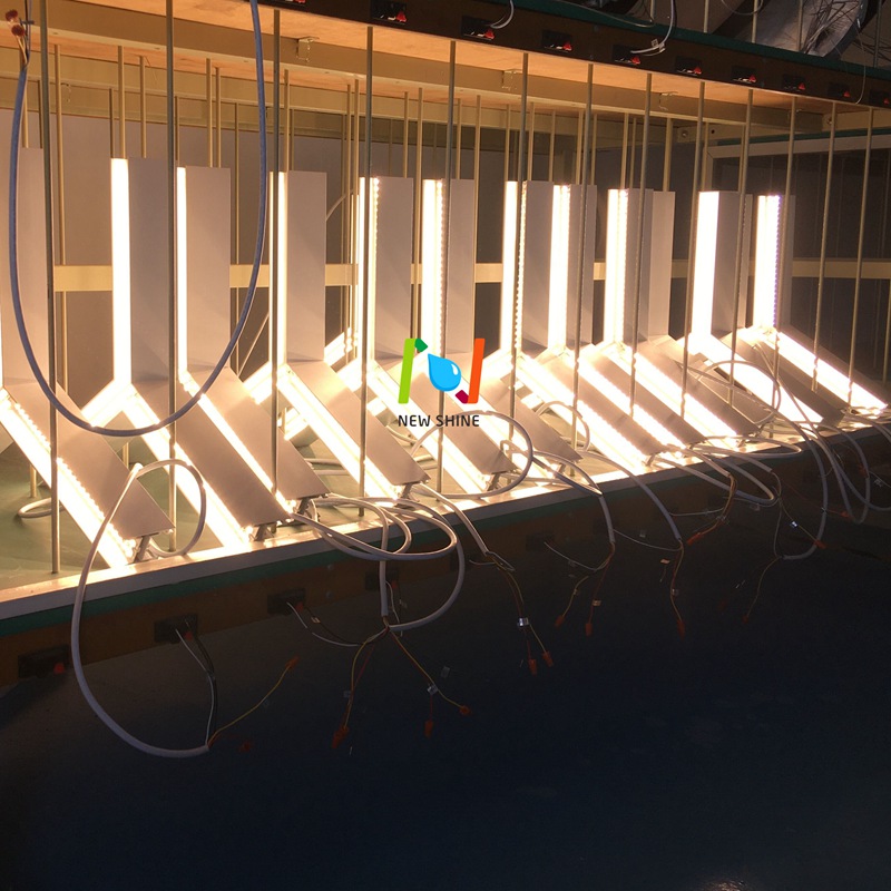 Modern indoor LED Y shape suspended light architectural lighting ...