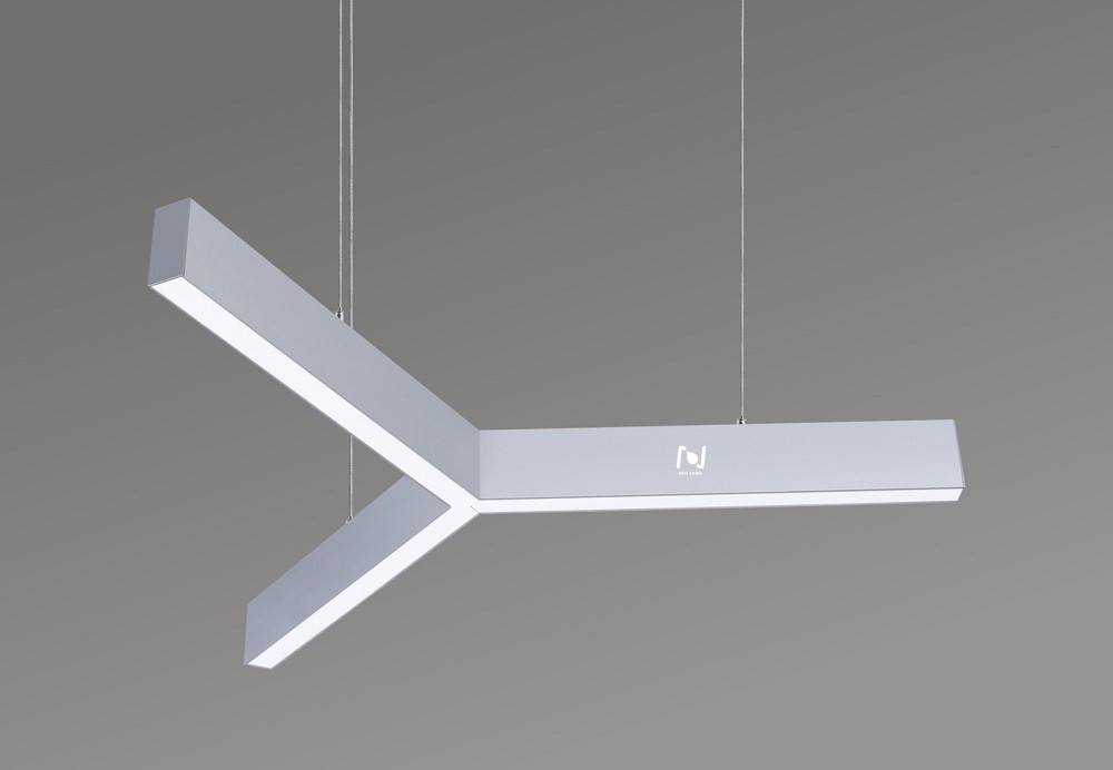 LED Hanging Pendant Light, acoustic linear light,Y shape lighting,Y ...